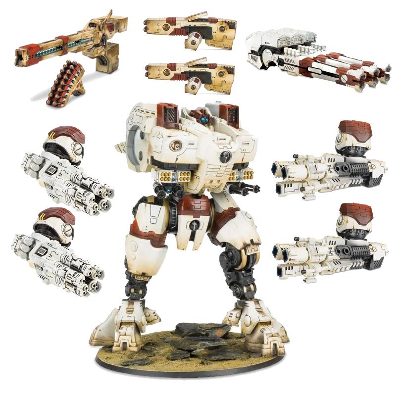 Warhammer 40.000 :: KX139 Ta'unar Supremacy Armour Ultimate Set (FW) [40К]